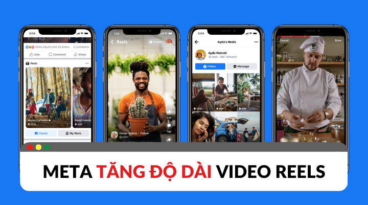 Meta thêm tính năng mới cho Facebook: đăng video dài trên reels