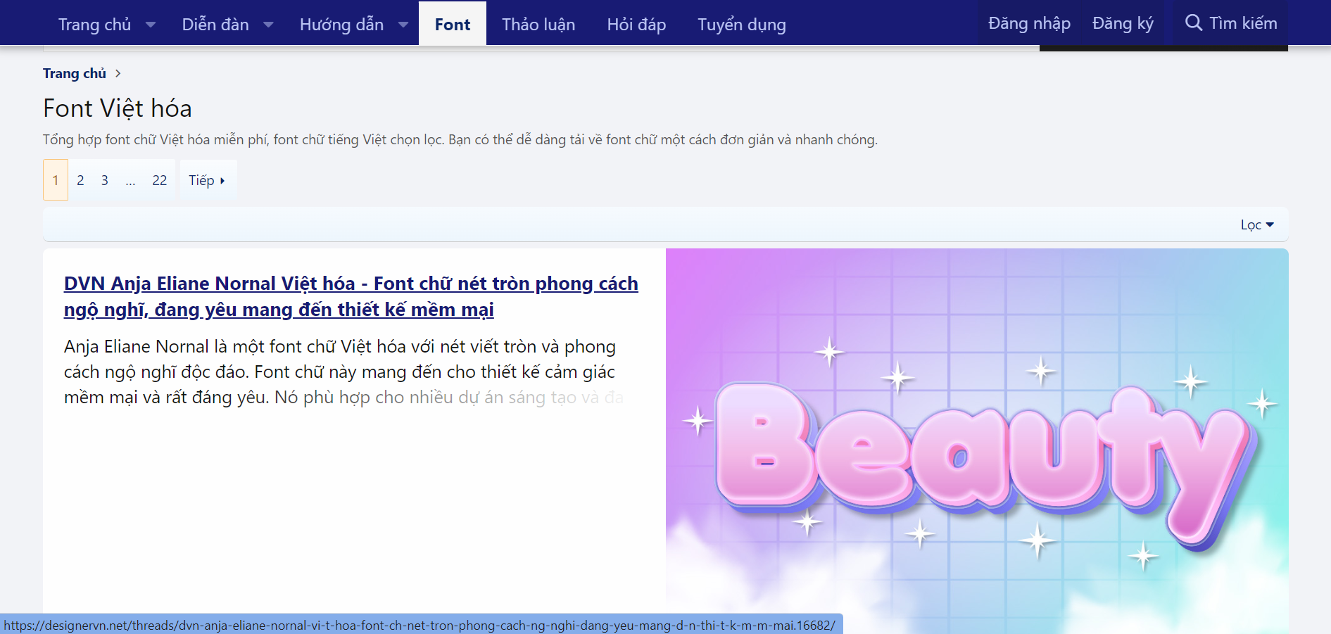 [FREE FONT] Tổng hợp website cung cấp font chữ tiếng Việt