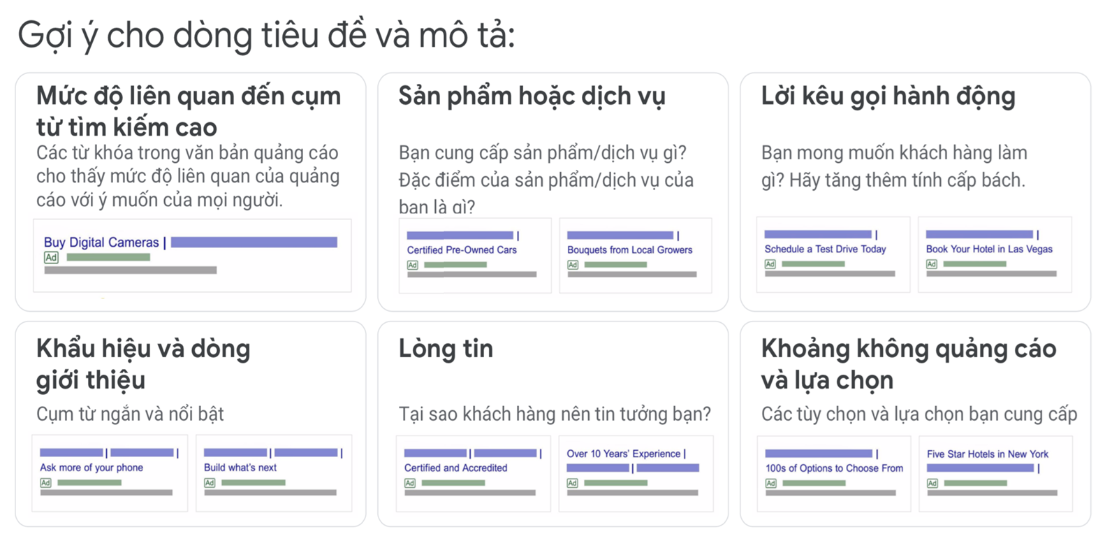 Hướng dẫn và lưu ý khi viết quảng cáo Google Ads | Adsplus.vn