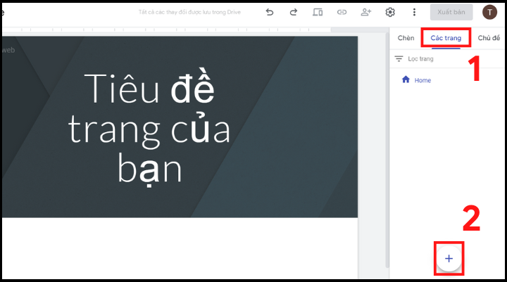Cách tạo web trên Google Site cực đơn giản